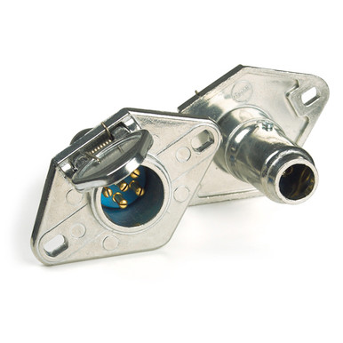 Grote Heavy Duty 6-Way Connectors, Socket With Enclosed Term