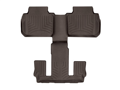WeatherTech FloorLiner DigitalFit, Cocoa, Rear and Third Row