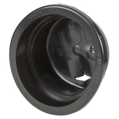 Grote Closed Back Grommet For 4" Round Lights, Black