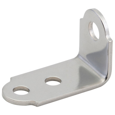 Grote Through-Hole Style "L" Bracket, Stainless Steel