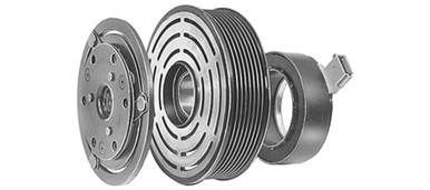 Four Seasons New FS10 Clutch Assembly w/ Coil