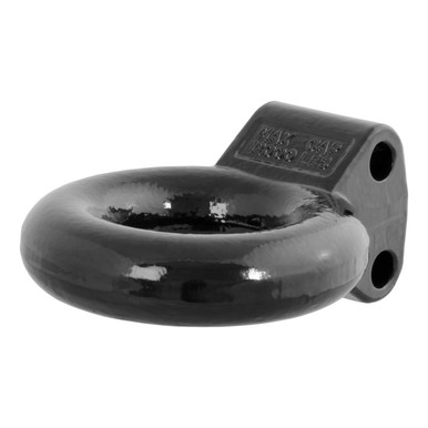 CURT Channel-Style Lunette Ring (12,000 lbs., 3" I.D., Black