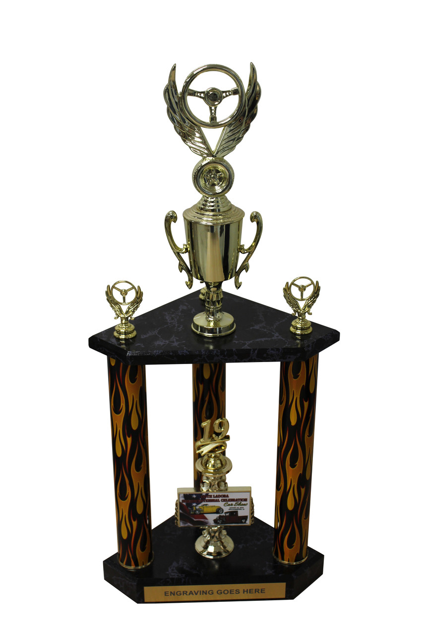 Car Show Trophies | Free engraving and Free dash plaque included