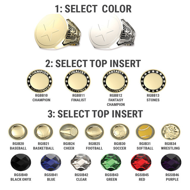 Bright Championship Rings | Fast Shipping