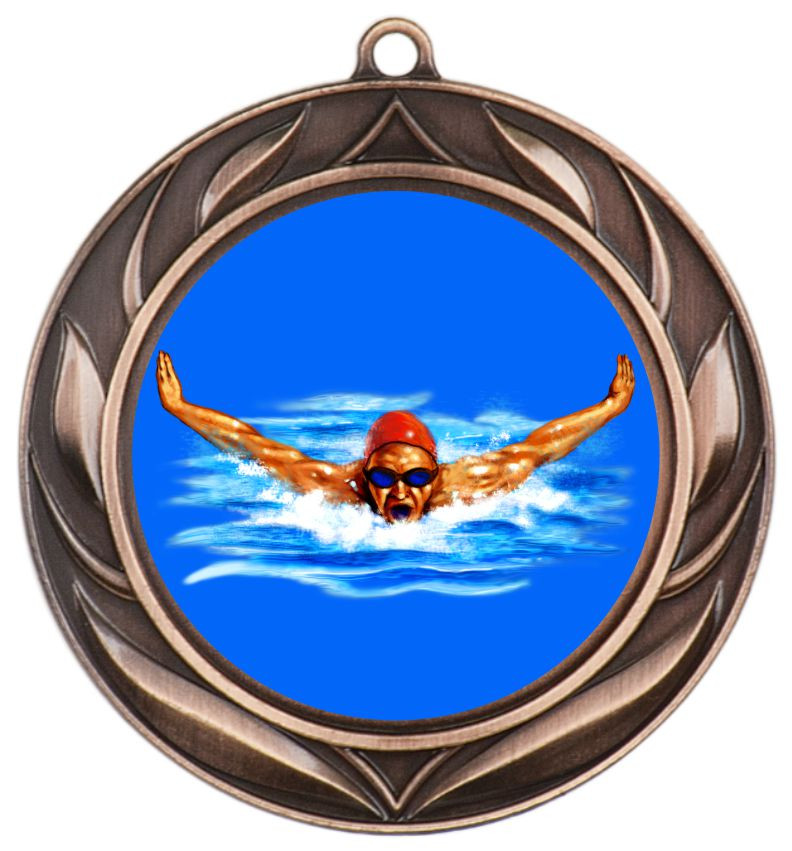 Dive In Swimming Medal | Award for Competitive Swimmers | Trophy Outlet