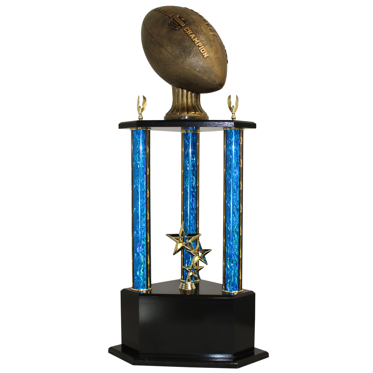 3-Column Fantasy Football Trophy - Elite Award