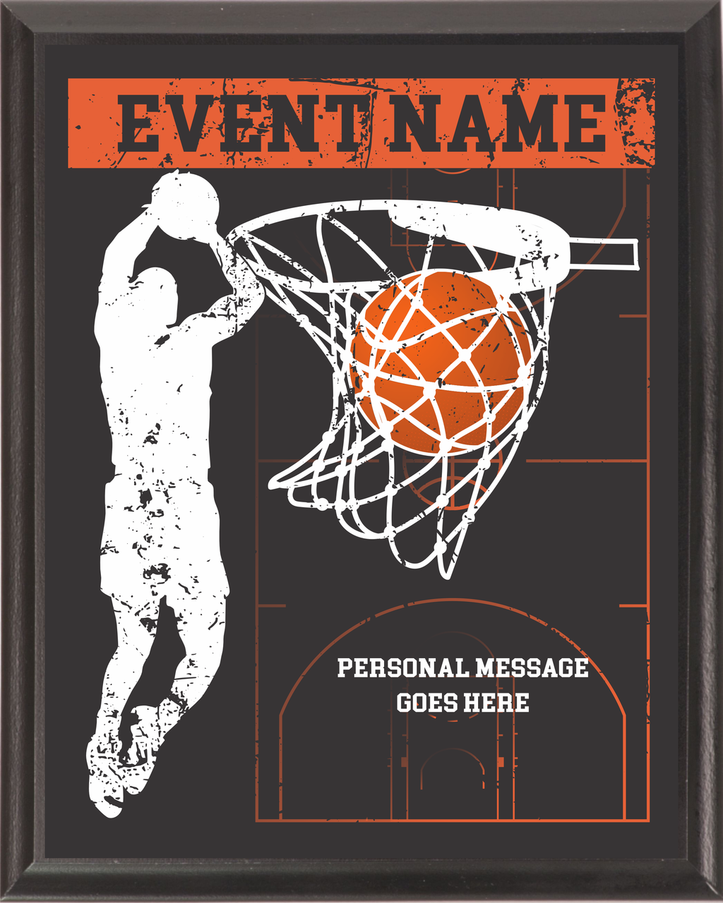 Basketball Event Award Plaque | Personalized Sports Awards