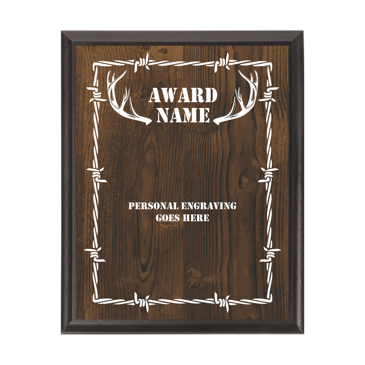 Hunter’s Award Plaque | Personalized Plaque with Free Shipping