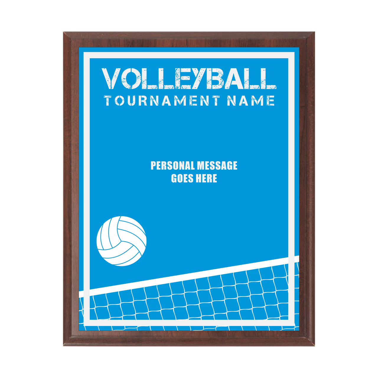 Volleyball MVP Award Plaque | Player Recognition Award | Trophy Outlet
