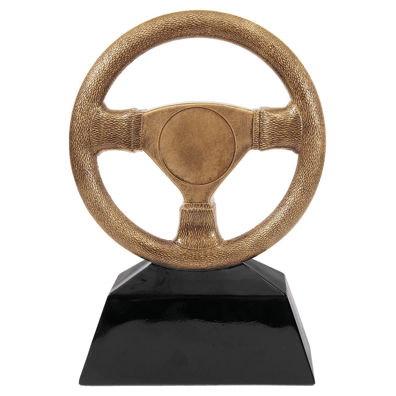 Golden Steering Wheel | Trophy Outlet