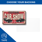 Full Color High Quality 2x3.5 Dash Plaques