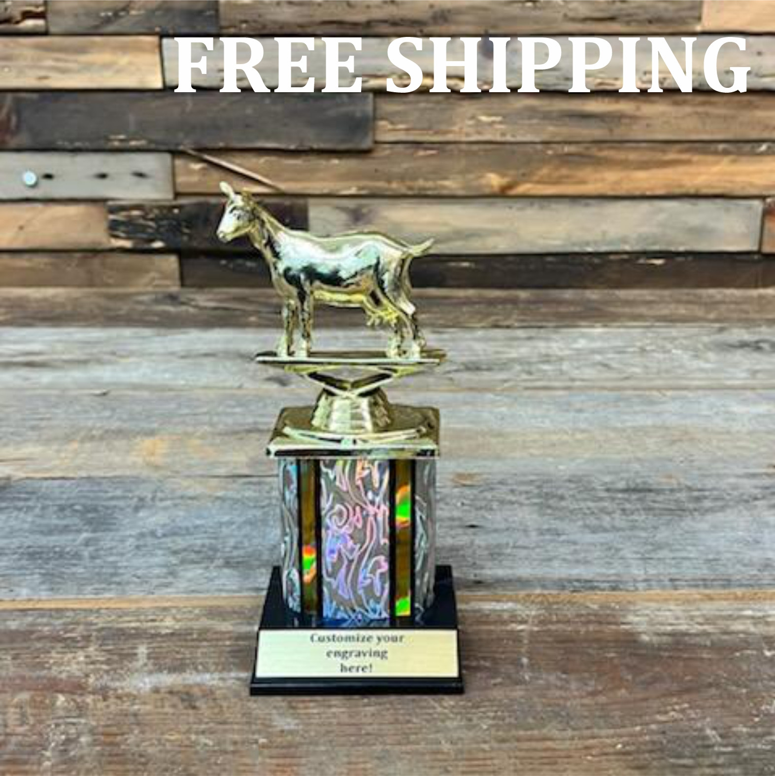 The G.O.A.T | Free personalization and Fast Shipping