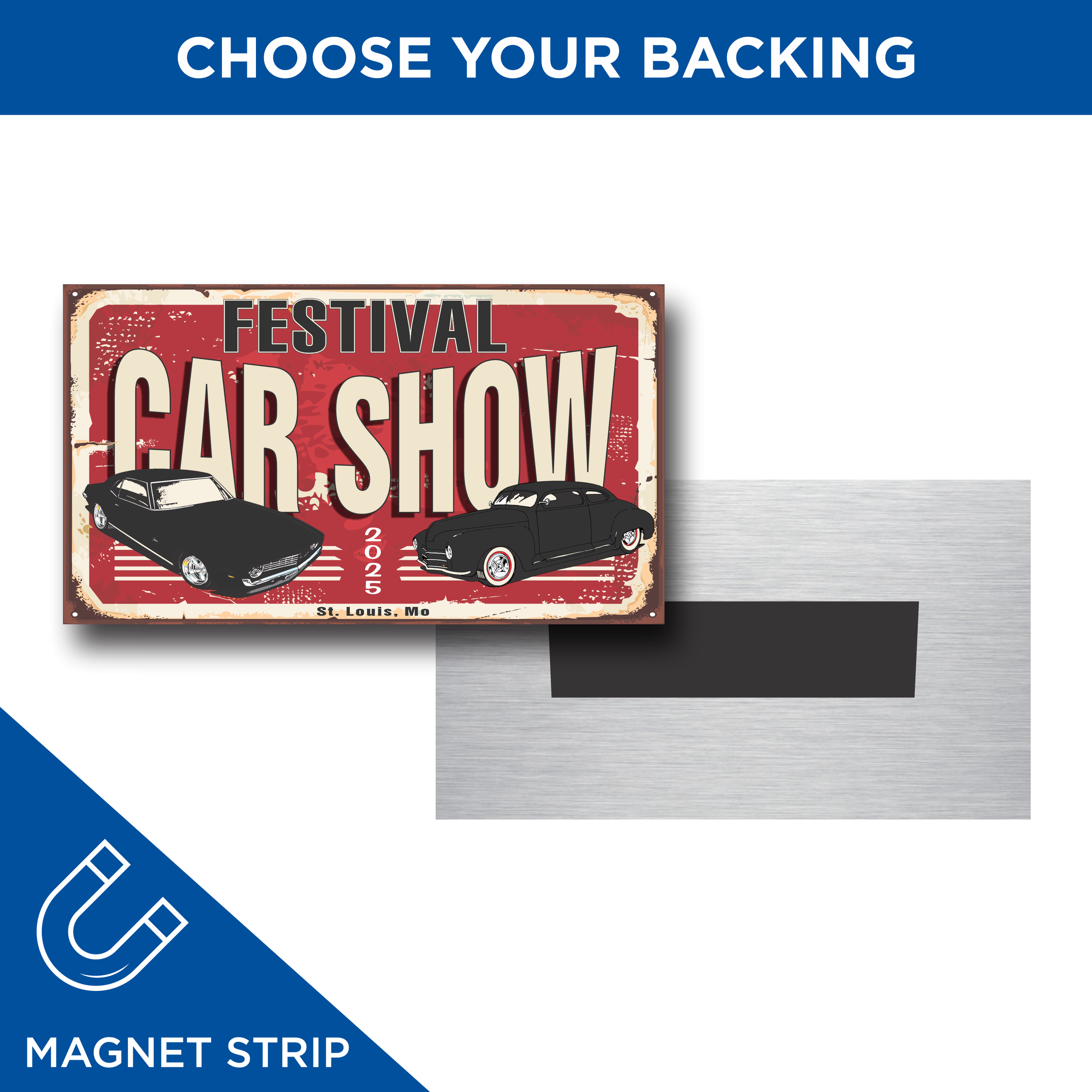 Full Color High Quality 2x3.5 Dash Plaques