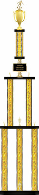 Massive Male Soccer Three Tier Trophy | Create Your Own Custom Trophy