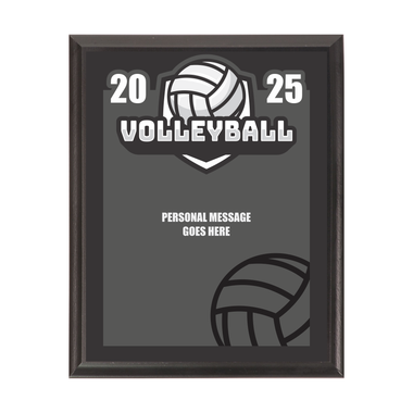 Volleyball Tournament Award Plaque | Personalized & Free Engraving ...
