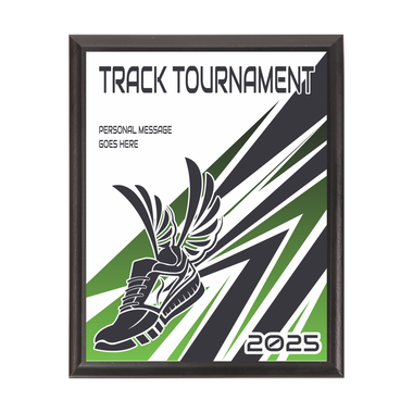Track Event Plaque | Custom Award for Tournaments & Leagues