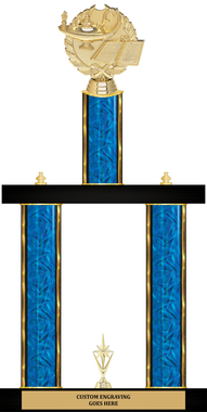 2 Column Academic Trophy | Design a Truly Unique Award with Trophy Outlet