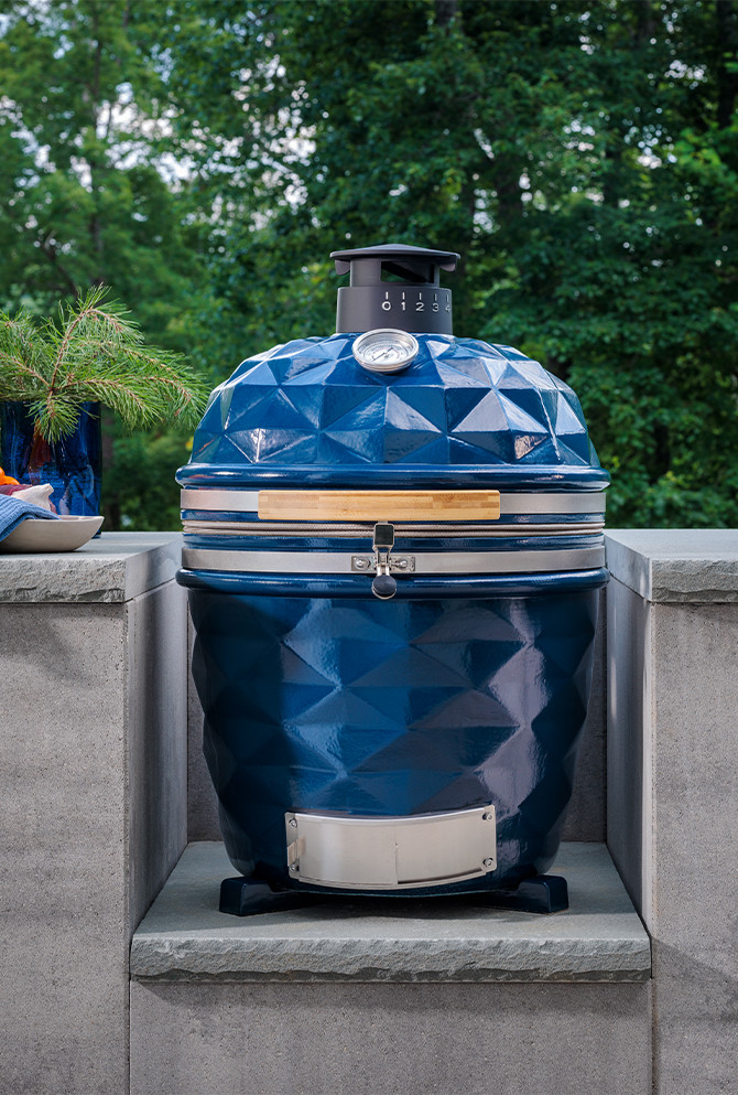Elements Blue Diamond Kamodo Ceramic Grill | Outdoor Grills & Ovens