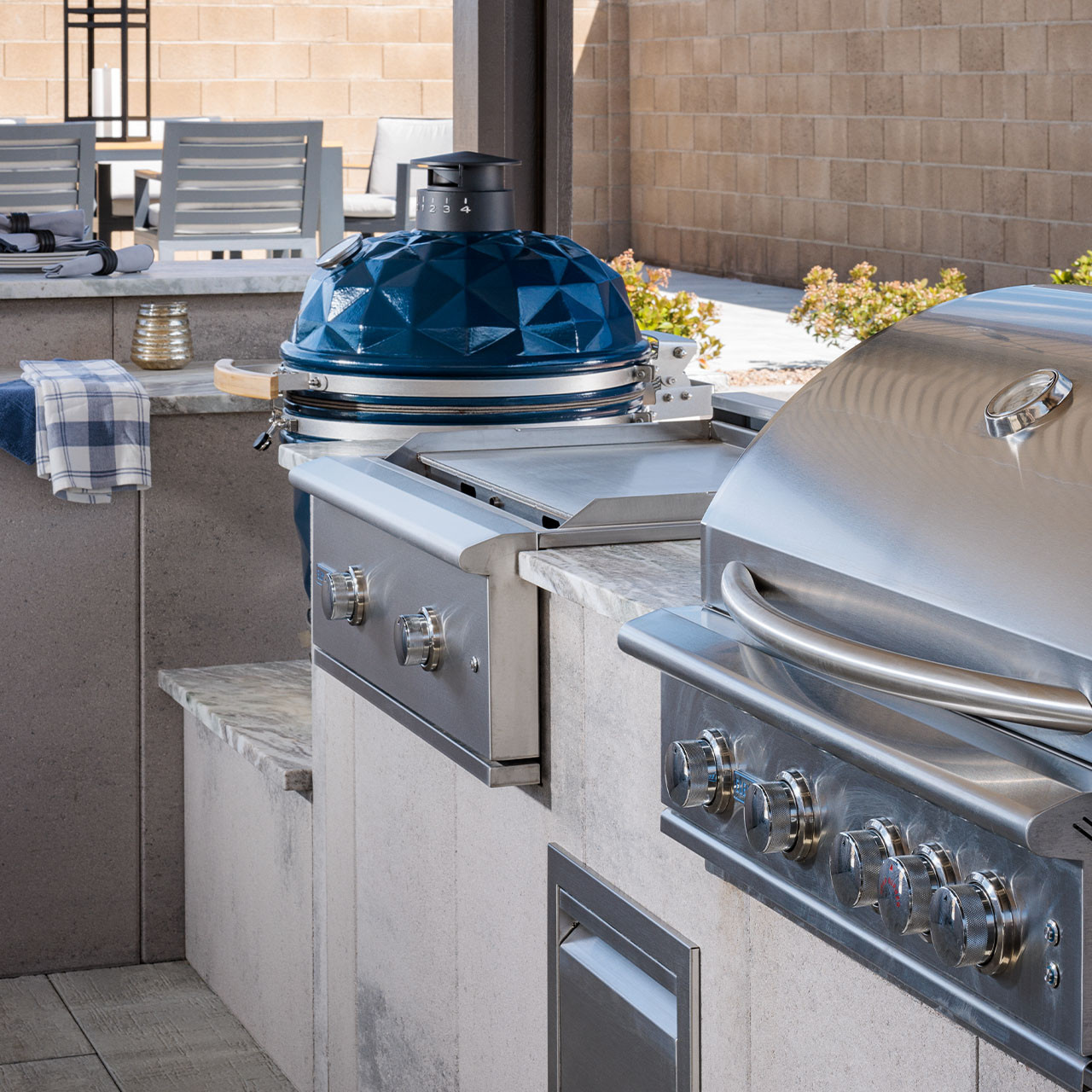 Elements 30” Gas Griddle | Outdoor Grills & Ovens