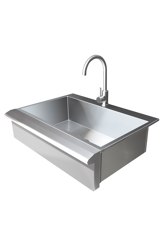 Elements 32" Farmhouse Sink and Faucet