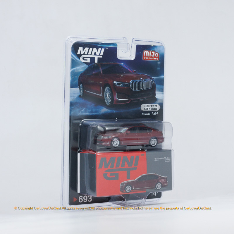 Mini GT 1:64 BMW Alpina B7 xDrive Aventurin Red *Blister Package ...