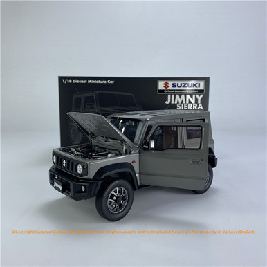 BM Creations 1:18 Suzuki Jimny (JB74) Medium Gray (Left Hand Drive ...