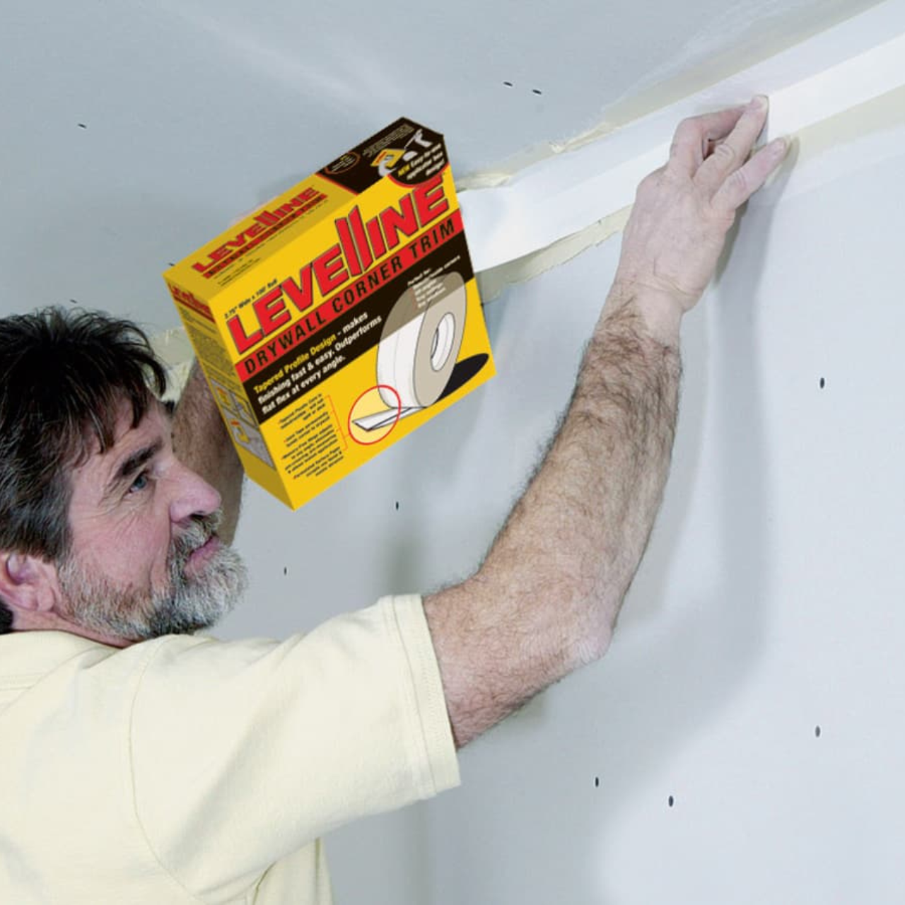 Levelline Drywall Corner Tape 2.75 in. x 100 ft. Roll | Walltools.com