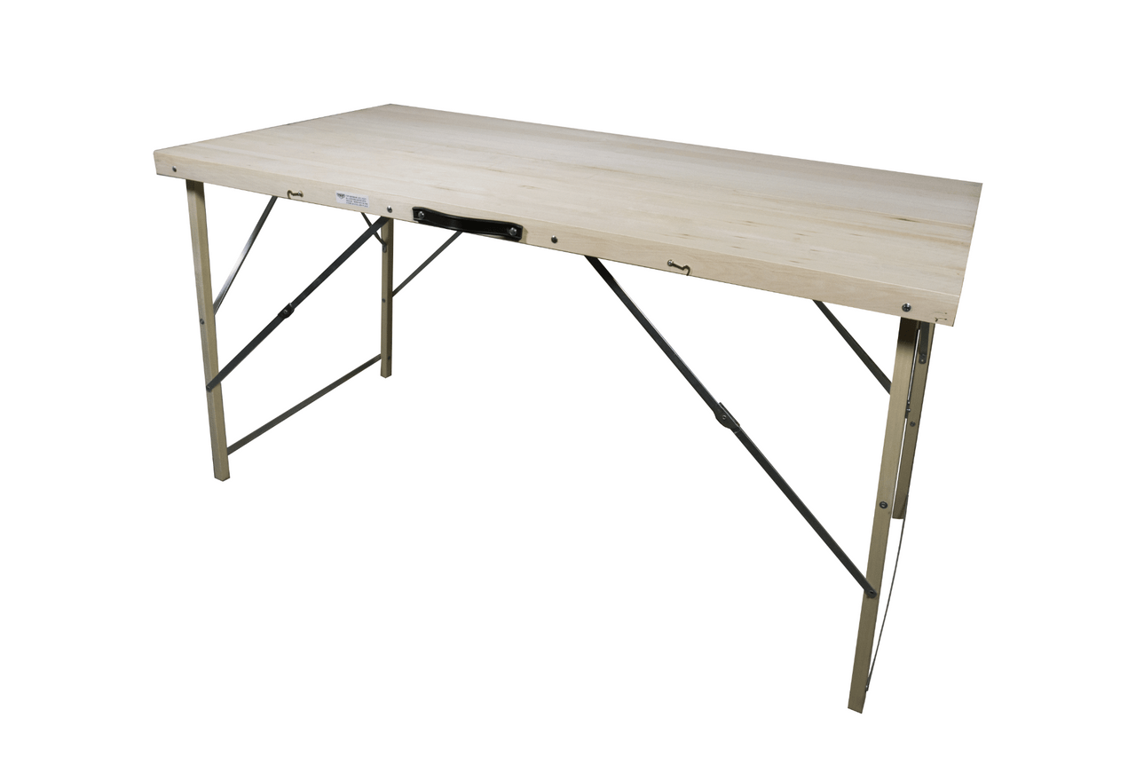 Advance 6' Folding Paste Table - 16" Closed, 32" Open | Walltools.com