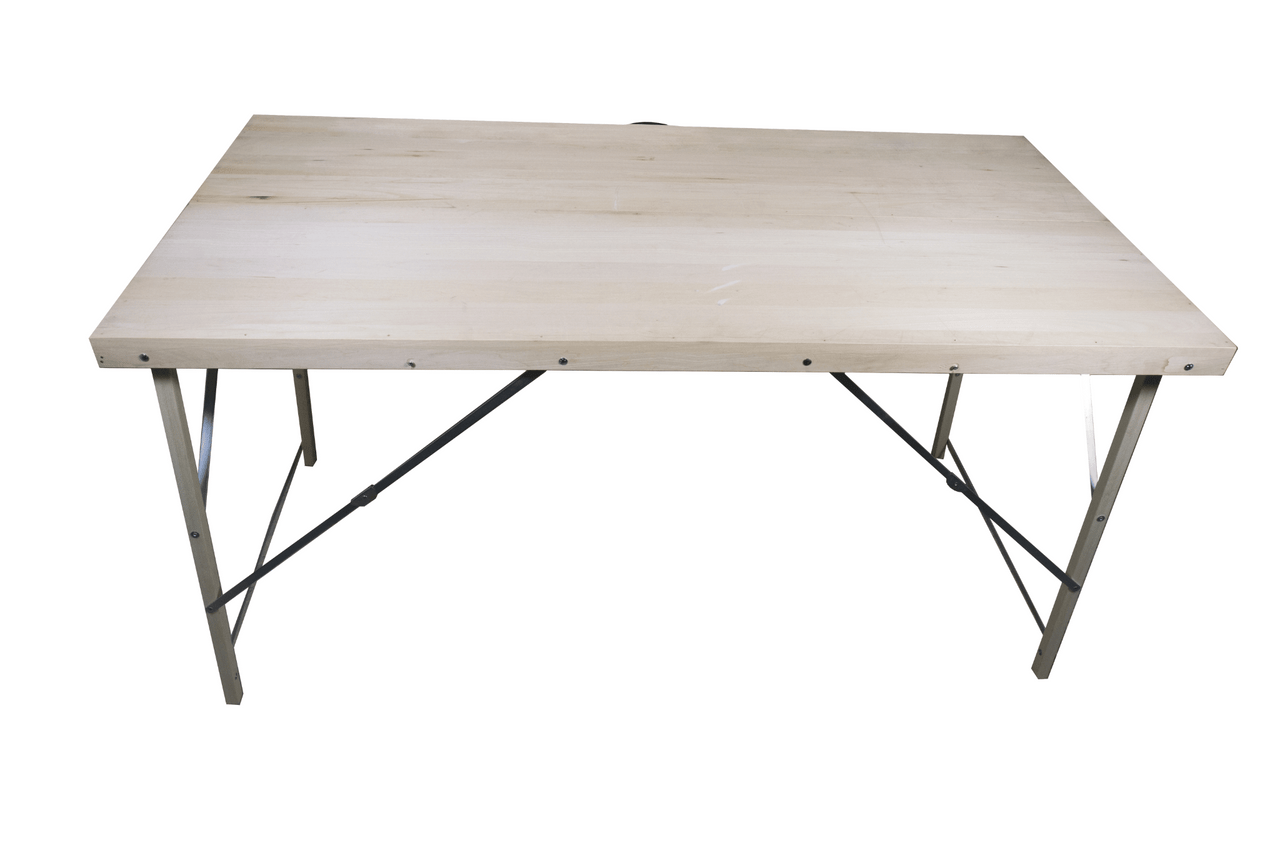 Advance 6' Folding Paste Table - 16" Closed, 32" Open | Walltools.com