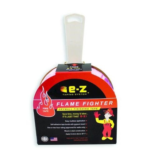 Fire Rated Drywall Tape E Z Tape Drywall Flame Fighter: Mudless Fire