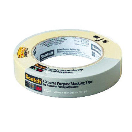 3M 1 in. General Purpose Masking Tape 2020
