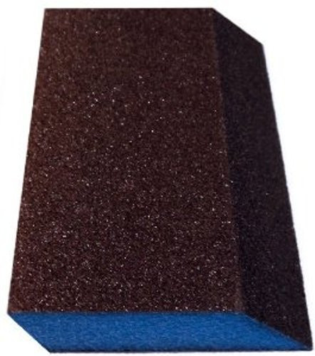 Webb Double Slant Blue Block Drywall Sanding Sponges - Fine
