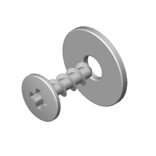 Dura-Stilts III Strap Mounting Screw W/Washer (Nylon)