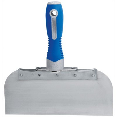 Advance 8" Cool Grip II Offset Stainless Steel Taping Knife | Walltools.com