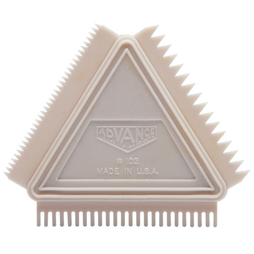 Advance 3-in-1 Gray Graining Comb | Walltools.com