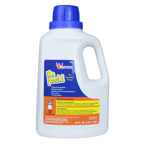 Warner No Pock Pro Drywall Mud Additive - 64 oz. (WARN-96)
