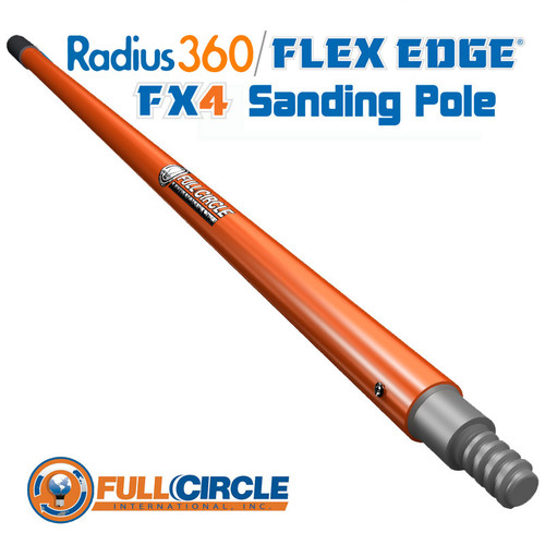 Full Circle Radius 360/Flex Edge 4 ft. Pole | Walltools.com