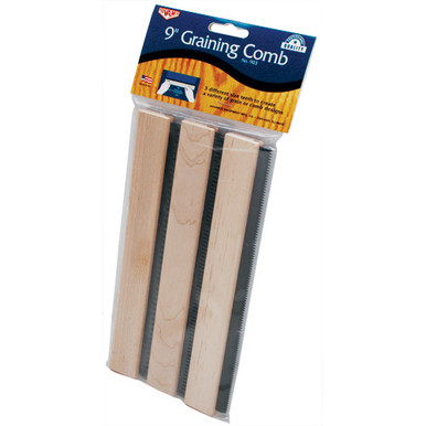 Advance 9” Graining Comb Set (Fine, Med, Coarse) | Walltools.com