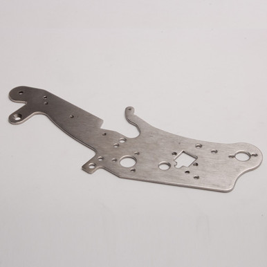 Tapepro/Blue Line Side Plate (Right) Stainless Steel (BLUE-AT045)