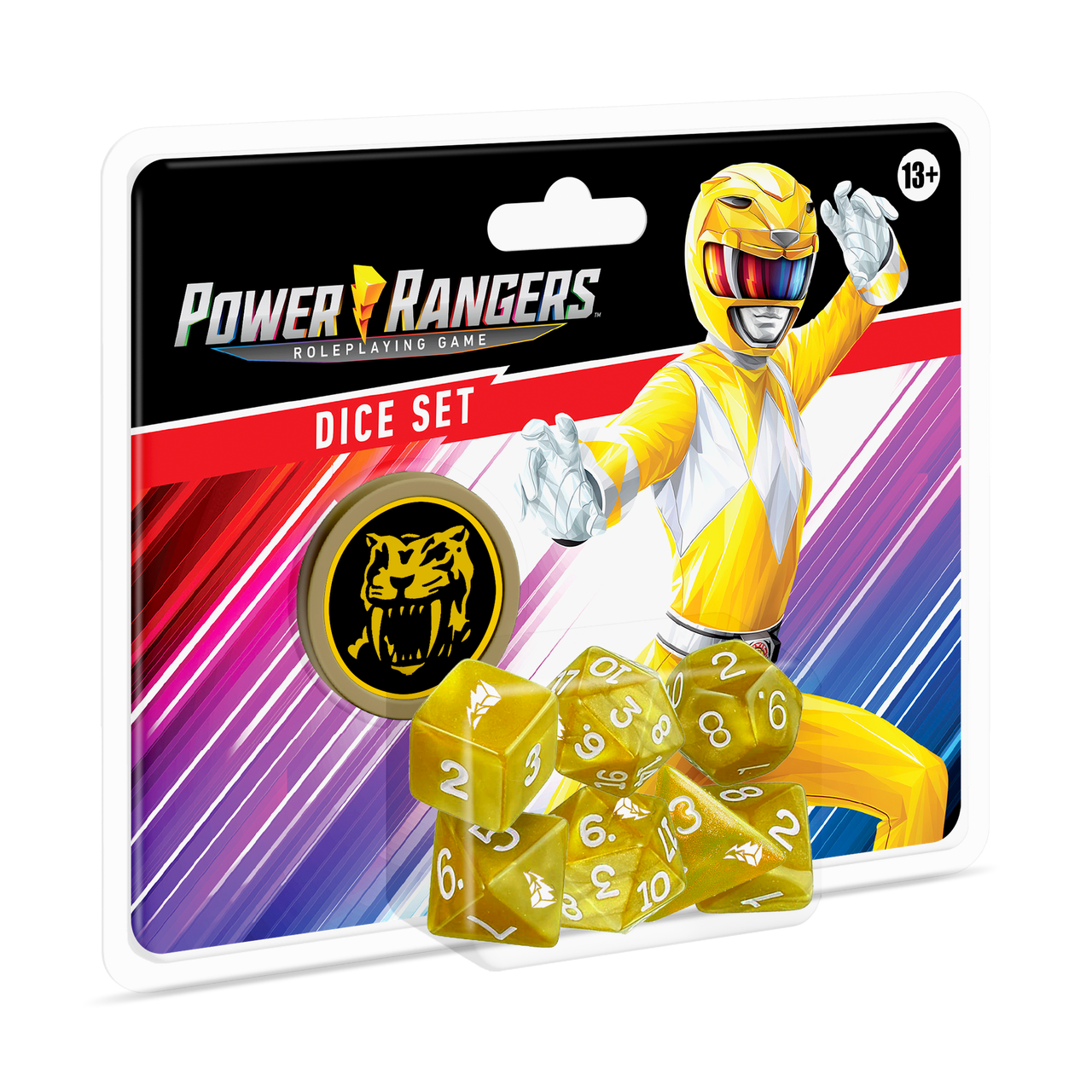 Power Rangers Roleplaying Game Dice Yellow - Renegade Game Studios - UK