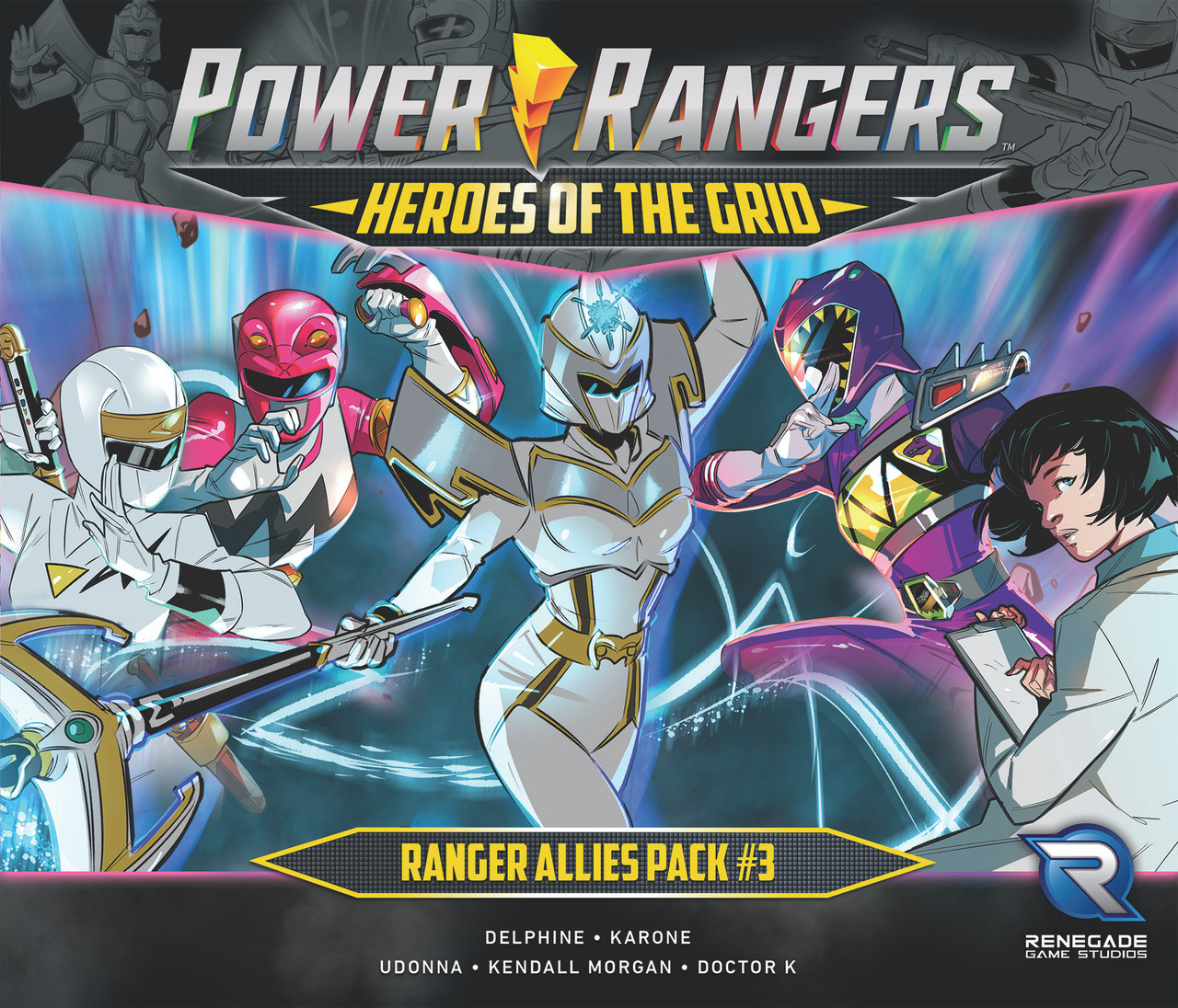 Power Rangers Heroes of the Grid: Ranger Allies Pack #3 PRE-ORDER