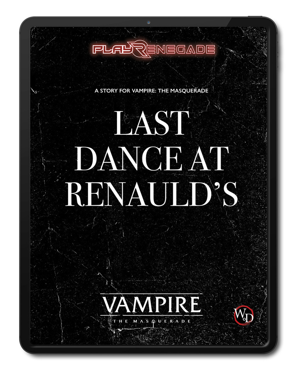 Vampire: The Masquerade Roleplaying Game 5th Edition Crimson Gutter PRE ...