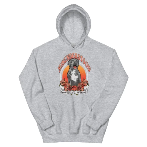 VINTAGE MISUNDERSTOOD Hoodie - Urban Suburban Apparel