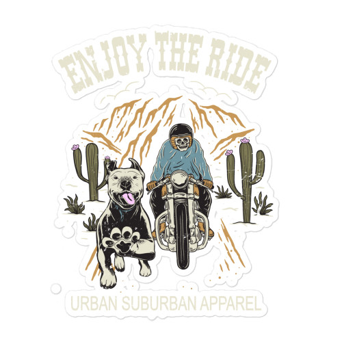 MOTORCYCLE Bubble-free stickers - Urban Suburban Apparel