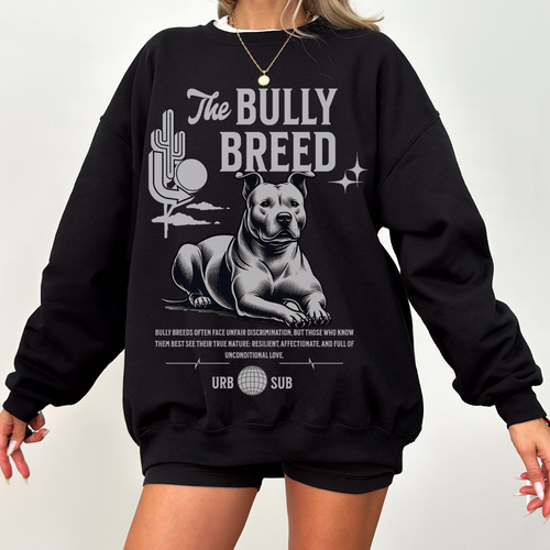 THE BULLY BREED Black Sweater