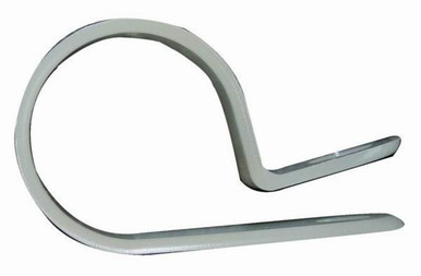 Plastic P-Clip Caravan & Motorhome Pipe & Cable Retainer Clamp (5 Pack)