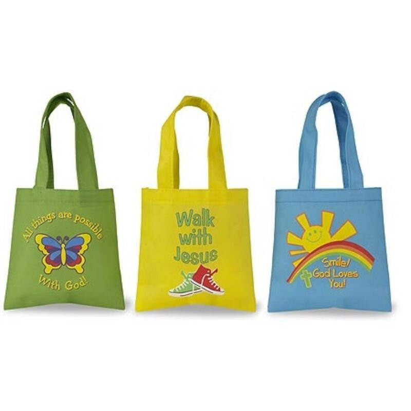 I am a Child of God Color Your Own Tote Bag - 12/pk - Living Grace
