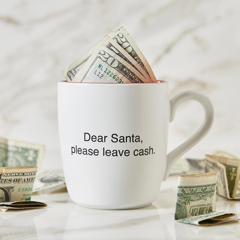 That's All® Holiday Mug - Please Leave Cash