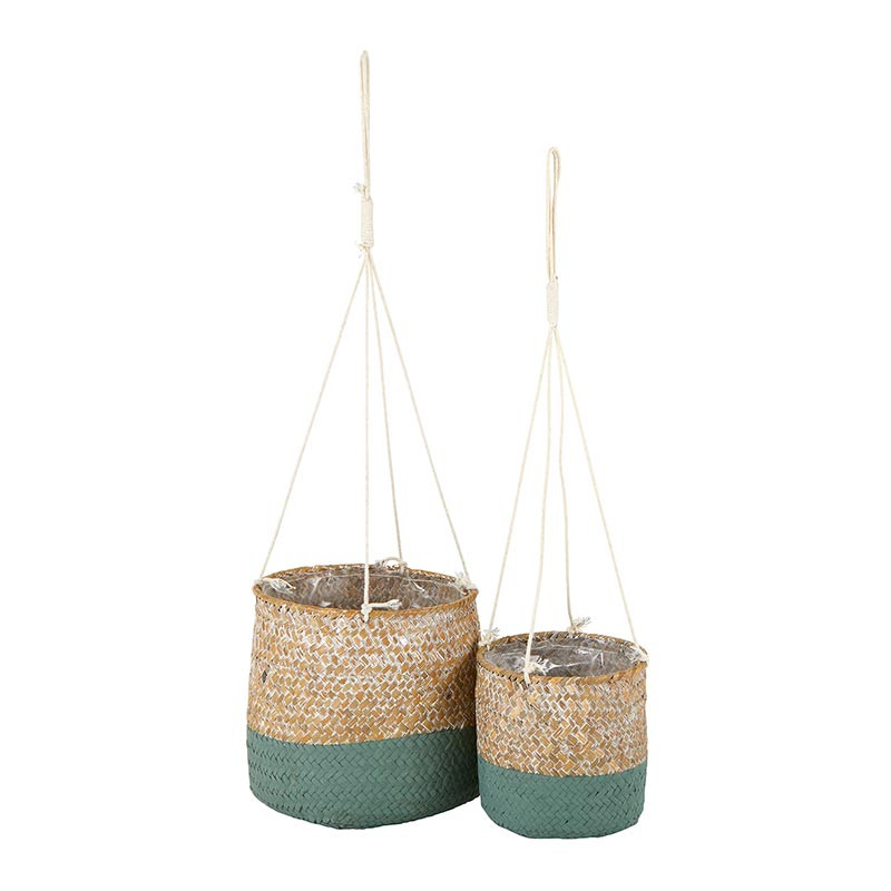 Green & Natural Basket Set