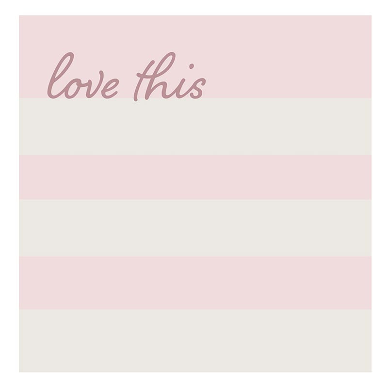Stripes Sticky Note Set - 12 sets/pk - [Consumer]Living Grace